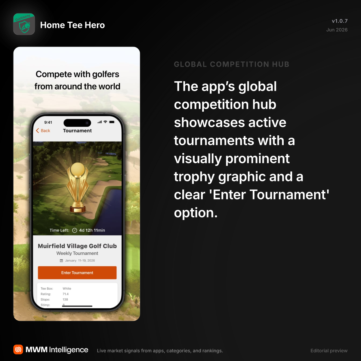 Home Tee Hero - Sports App | MWM