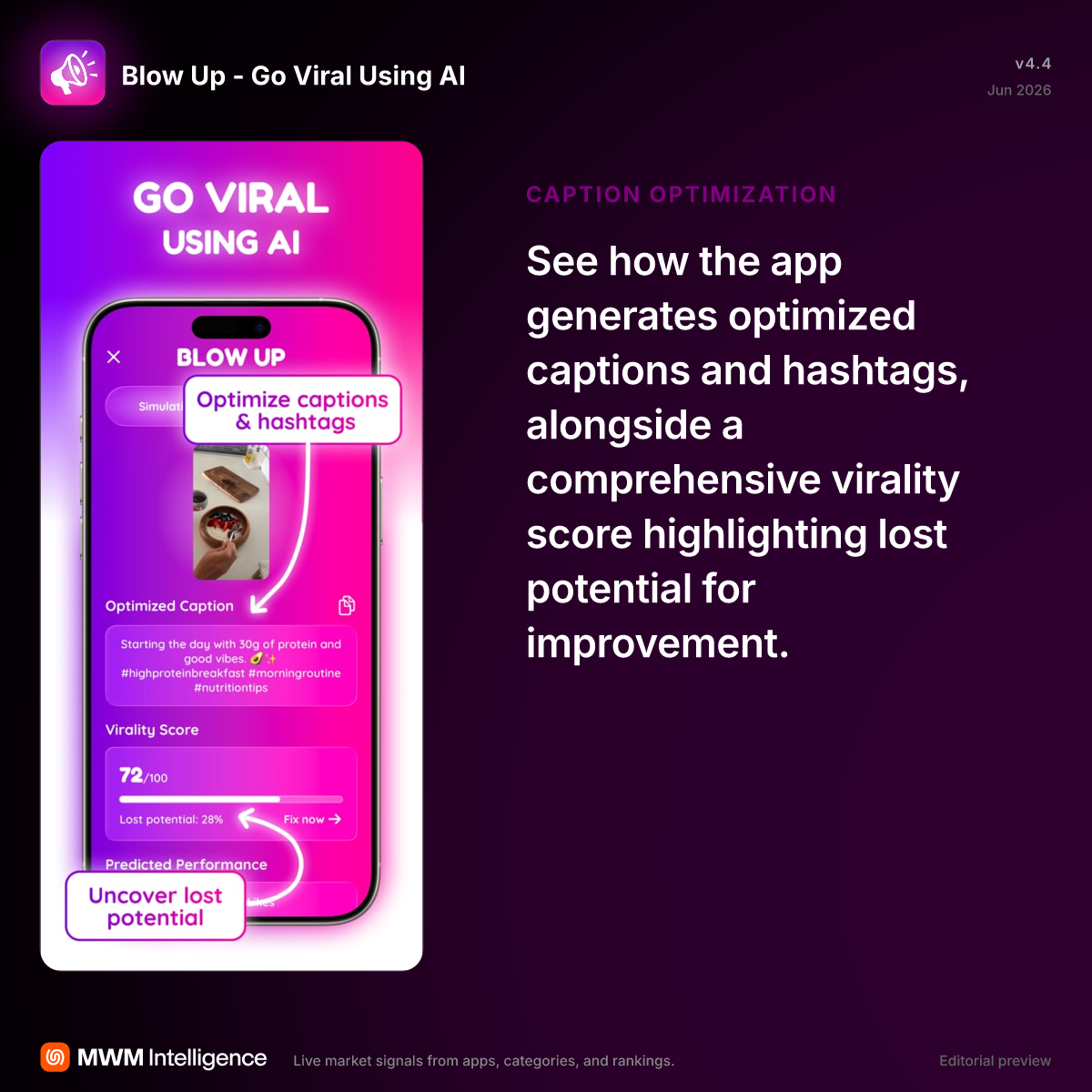 Blow Up - Go Viral Using AI - Photo & Video App | MWM
