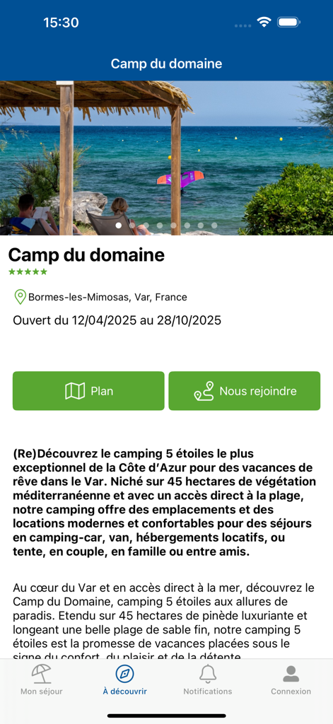 Camp Du Domaine Rezensionen