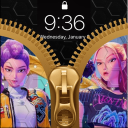 K-Pop: Zipper & Lock Screen - App de Foto y vídeo | MWM