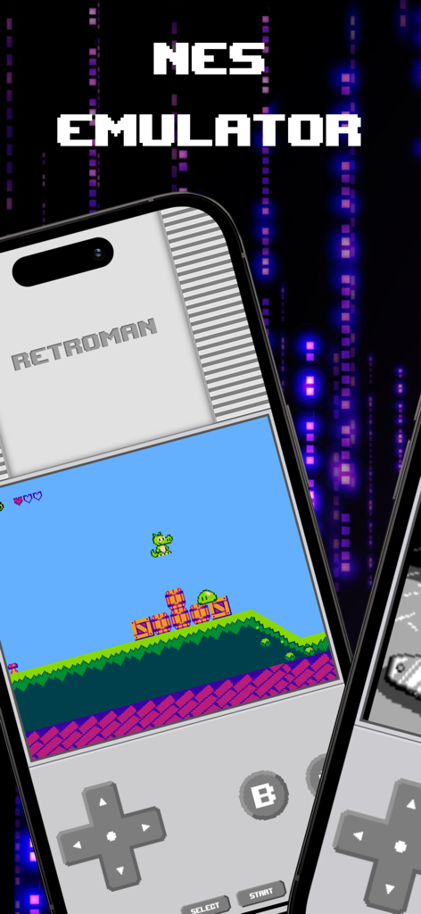 Retroman | Play Game Boy, GBA & NES Games on iOS