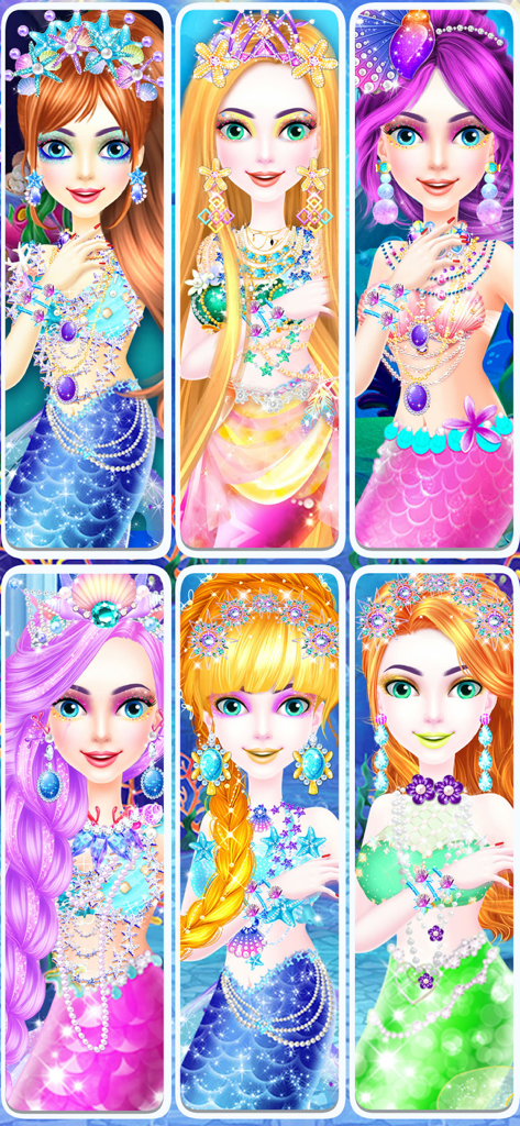 Mermaid Princess - Salon Games - Games App | MWM