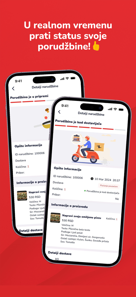 Mig Mig Dostava - Food & Drink App | MWM