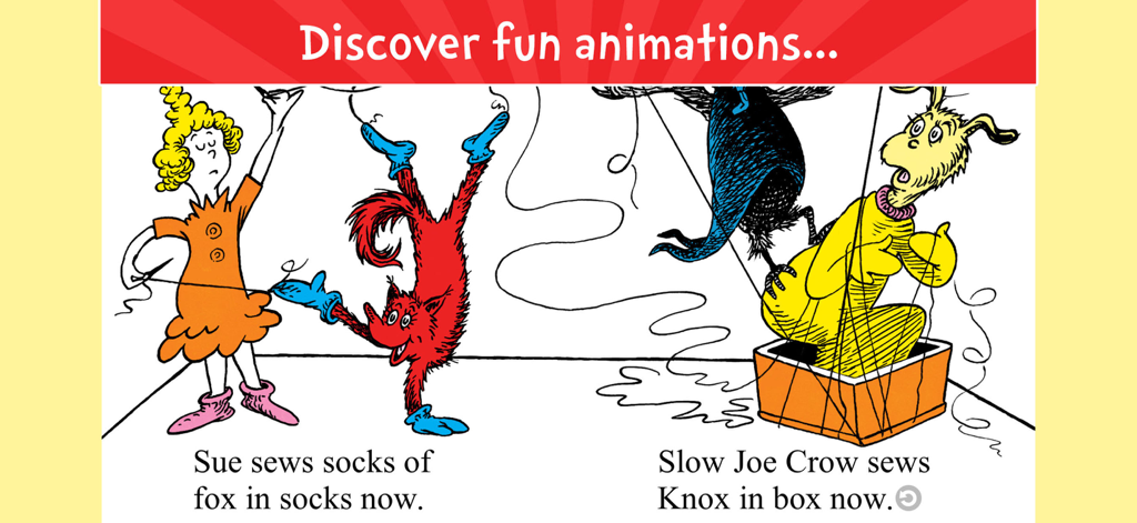 Fox in Socks by Dr. Seuss - Books App | MWM