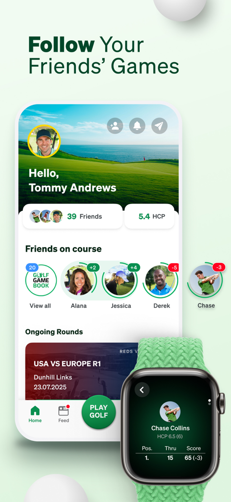 Golf GameBook | The Social Golf Scorecard & GPS Rangefinder