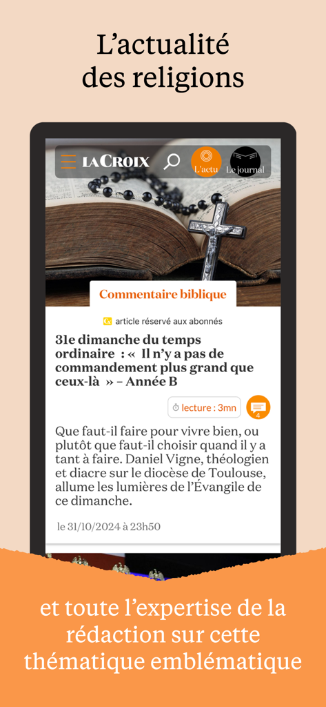 La Croix, Actualités et info | Deep Perspective & Trusted French News