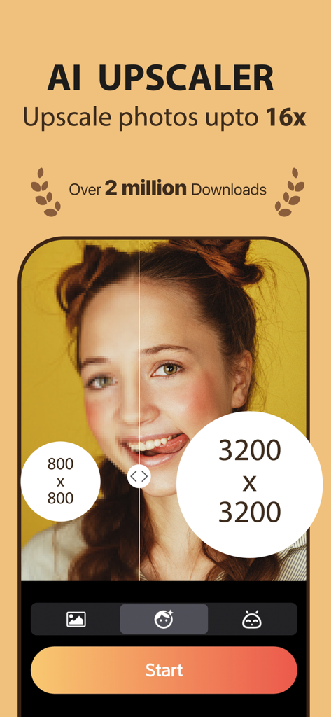 AI Photo Enhancer & Upscale - Photo & Video App | MWM