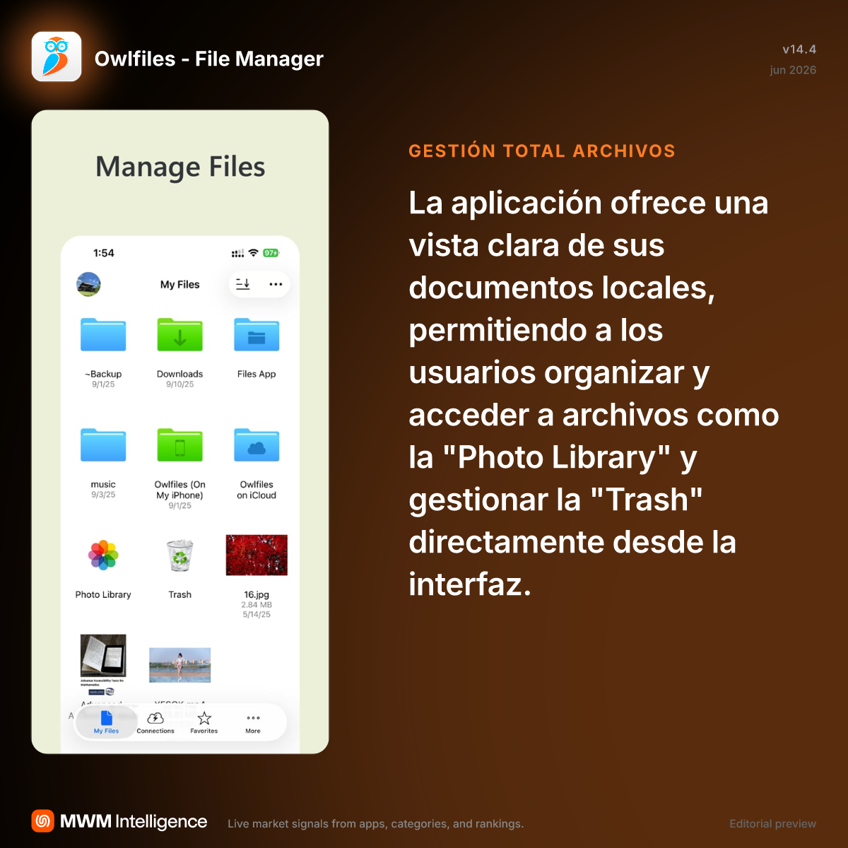 Owlfiles - File Manager - App de Utilidades | MWM