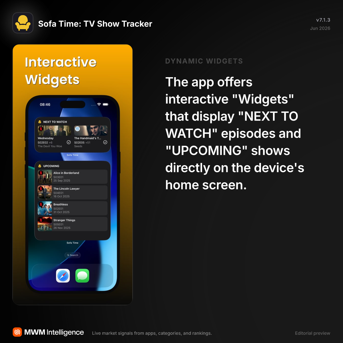 Sofa Time: TV Show Tracker - Entertainment App | MWM