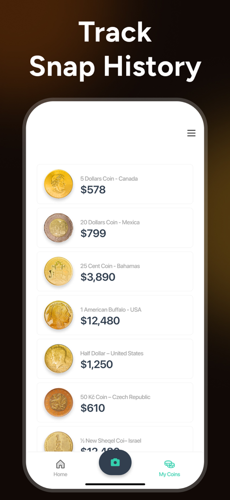 Coin Identifier · Coin Scanner - Reference App | MWM
