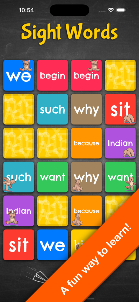 Sight Words (multilingual) | Learn to Read with Fun Memory Games