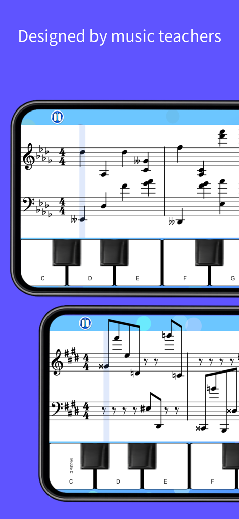 Sightreading Exercises - Music App | MWM