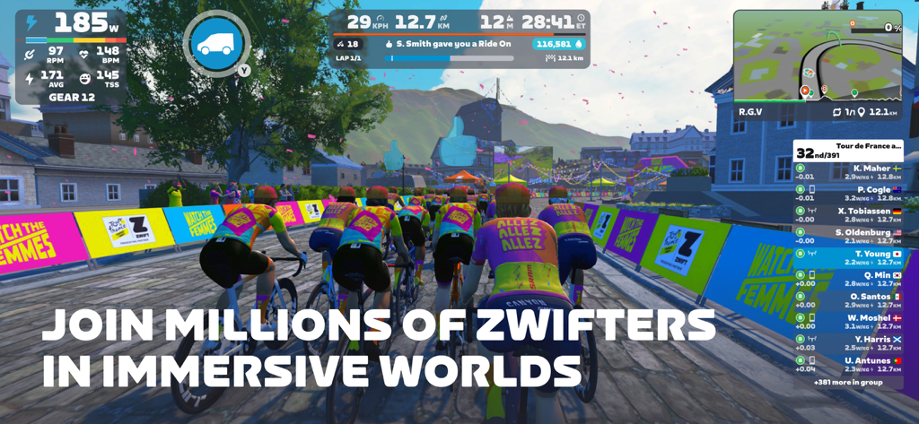 Zwift | The Immersive Indoor Cycling & Training Game