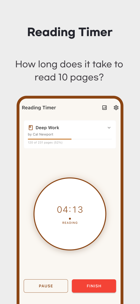 Reading Timer - Time & Pages - Books App | MWM