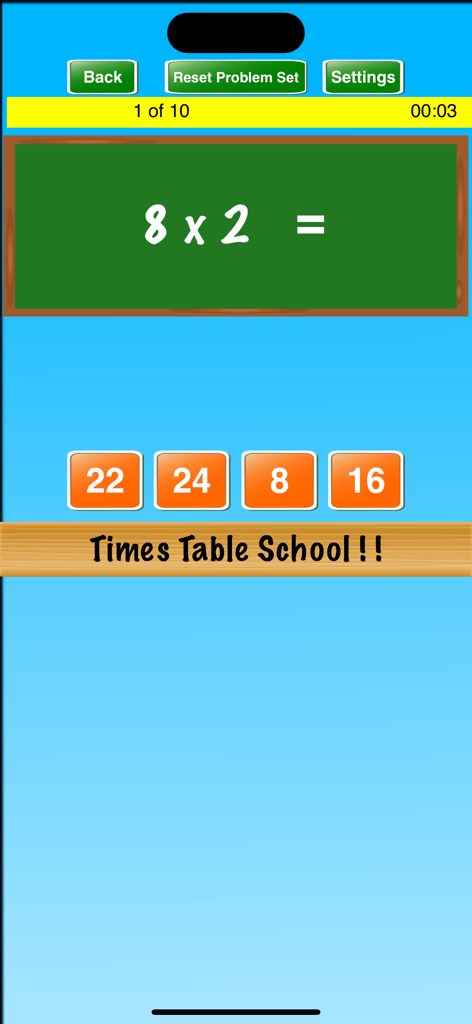 Times Table School ! ! - Education App | MWM