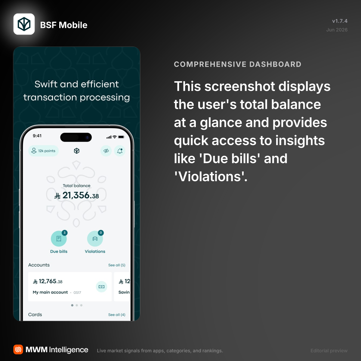 BSF Mobile - Finance App | MWM