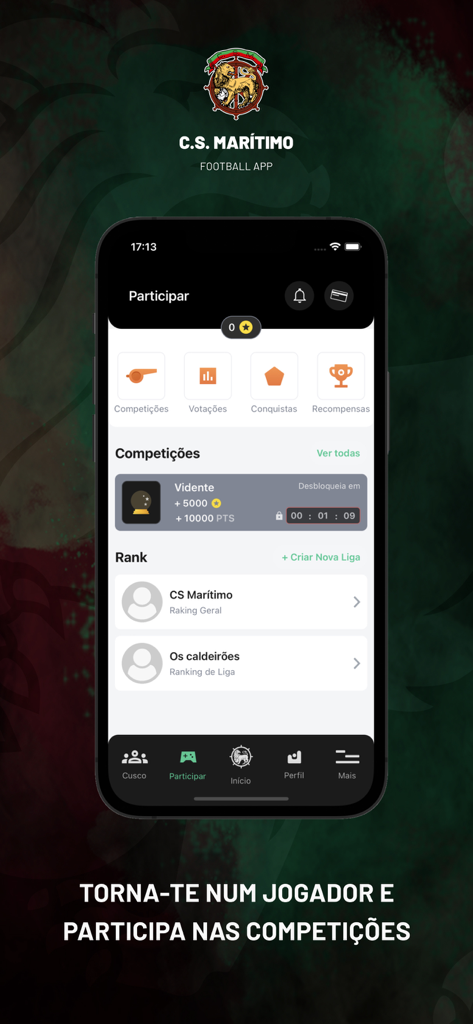 CS Marítimo - Sports App | MWM